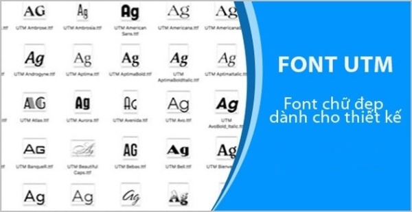 Font UTM - Tải 1001+ Phông chữ UTM Việt hóa đẹp